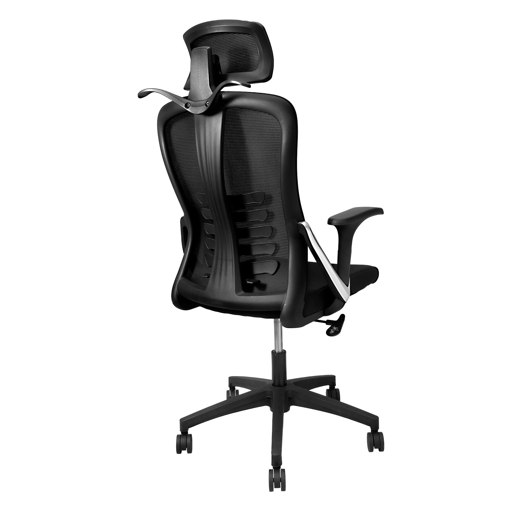 Cadeira de Escritório Presidente Ergonômica Reclinável Com Trava e Cabideiro - ERGO BASIC ...